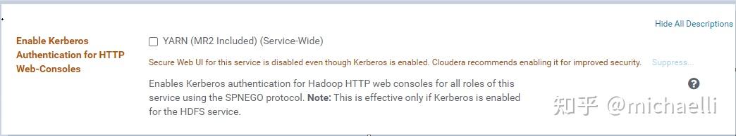 CDH/CDP中开启kerberos后如何访问HDFS/YARN/HIVESERVER2 等服务的webui - 知乎