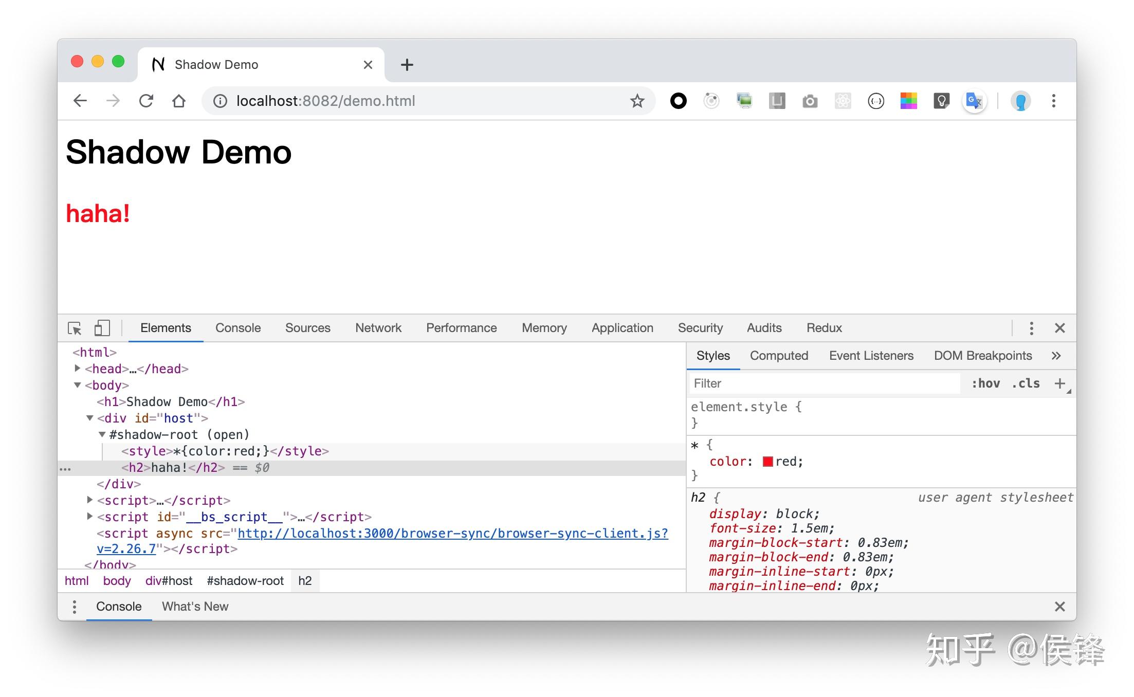 在 React 中使用 Shadow DOM - 知乎
