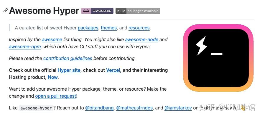 42K star!替掉item2，好看又好用的跨平台终端工具：Hyper - 知乎