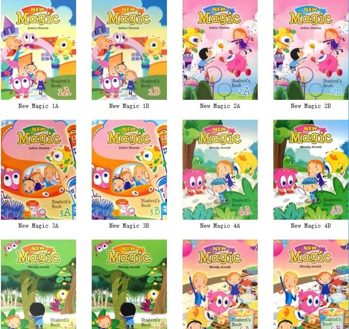 资源分享|适合小学生的《New Magic》 1-6级教材+练习册 - 知乎