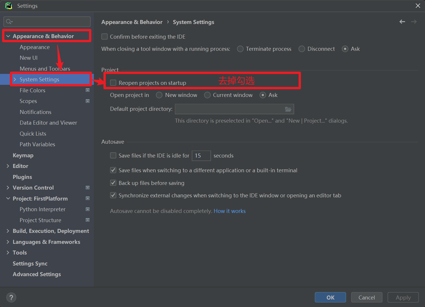 【已解决】如何设置PyCharm每次启动进入欢迎界面 - 知乎