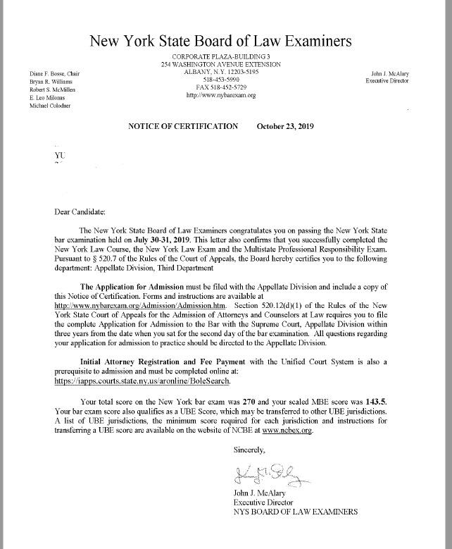 19年7月一次过NY Bar经验分享 - 知乎