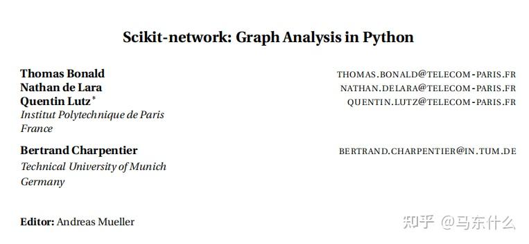 scikit-network - 知乎