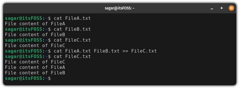 在 Linux 中使用 cat 命令 | Linux 中国 - 知乎