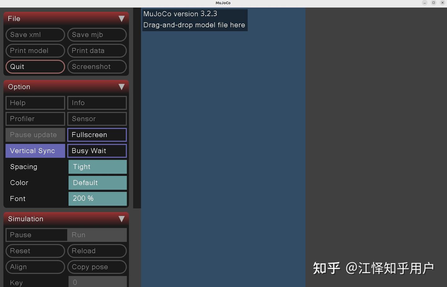 最新Mujoco安装 - 知乎