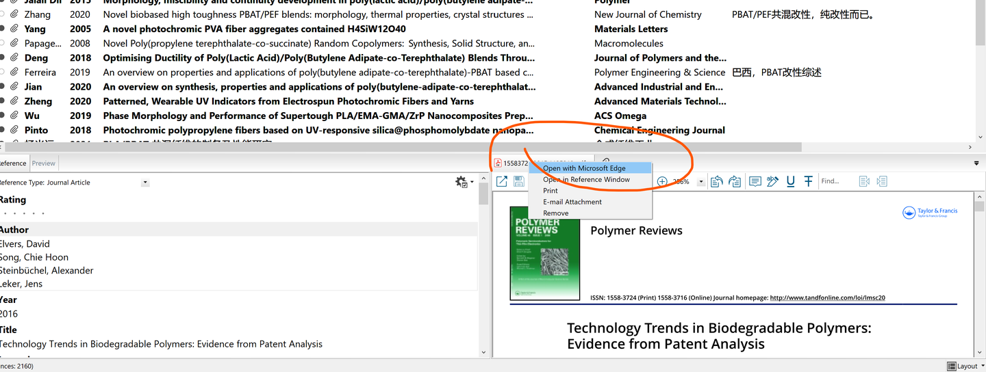 Endnote与Microsoft Edge联用，搞定文献翻译 - 知乎