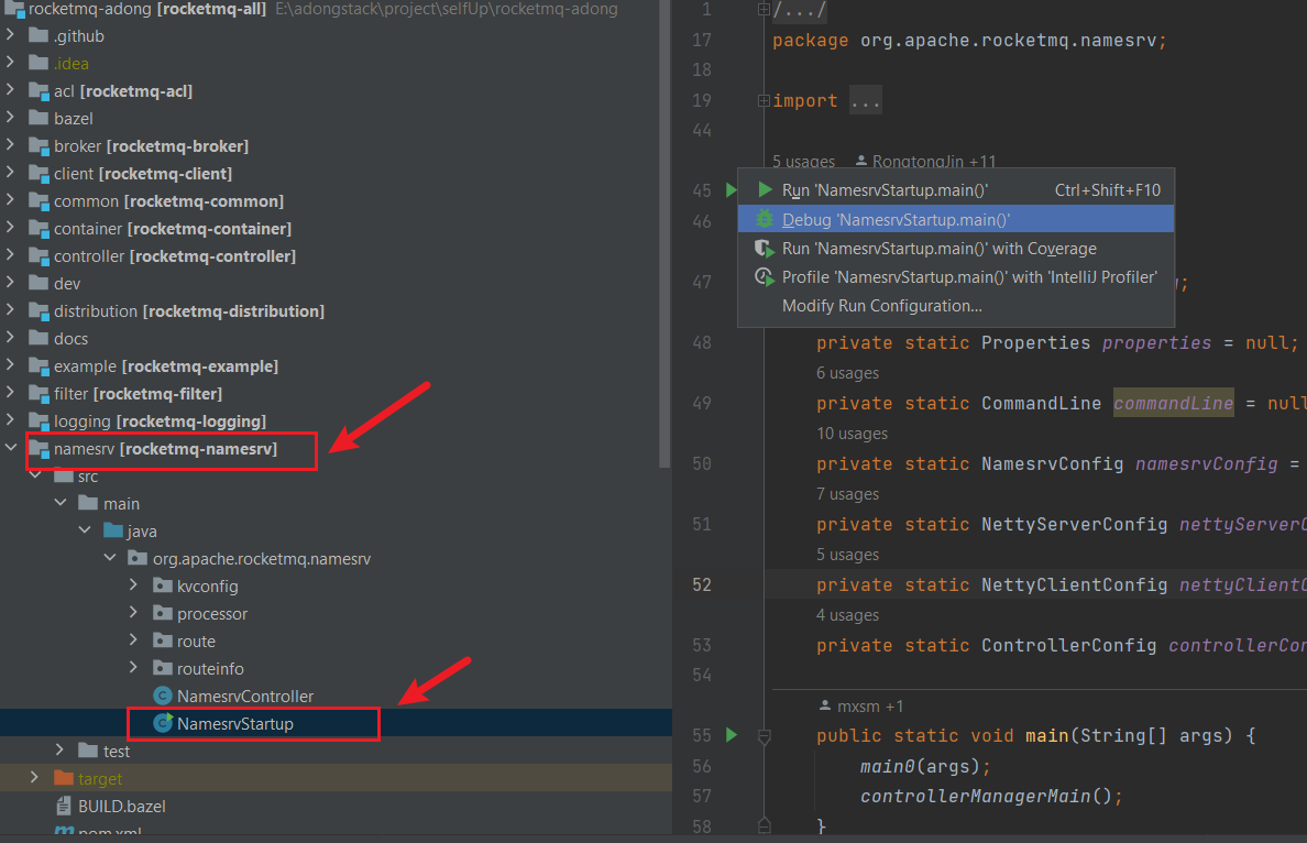 使用Idea部署RocketMq 源代码（4.9.4） - 知乎