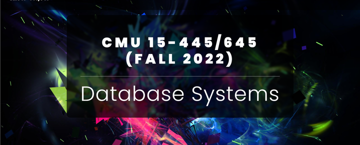 CMU15445-Lec03 Database Storage 1 - 知乎