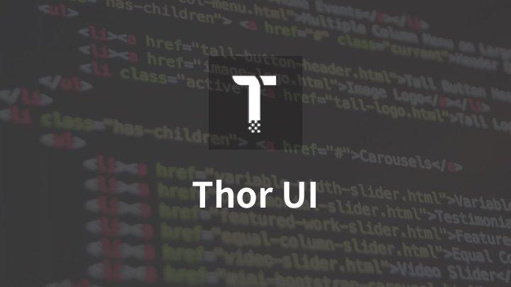 Thor UI - 轻量简洁的免费开源移动端 UI 组件库，支持原生小程序和 uni-app - 知乎