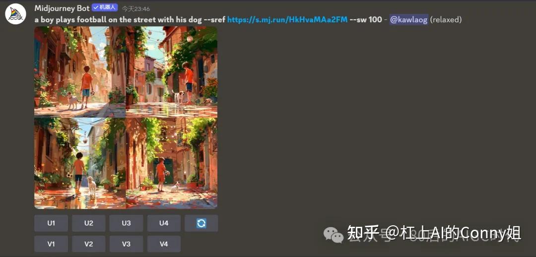 指令Cref(角色一致)和Sref(风格一致) - 知乎