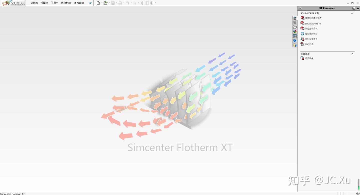 初学Simcenter Flotherm XT划分网格和气流 - 知乎