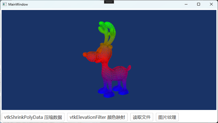 3. VTK Wpf 使用 vtkElevationFilter 根据高度值映射颜色 - 知乎