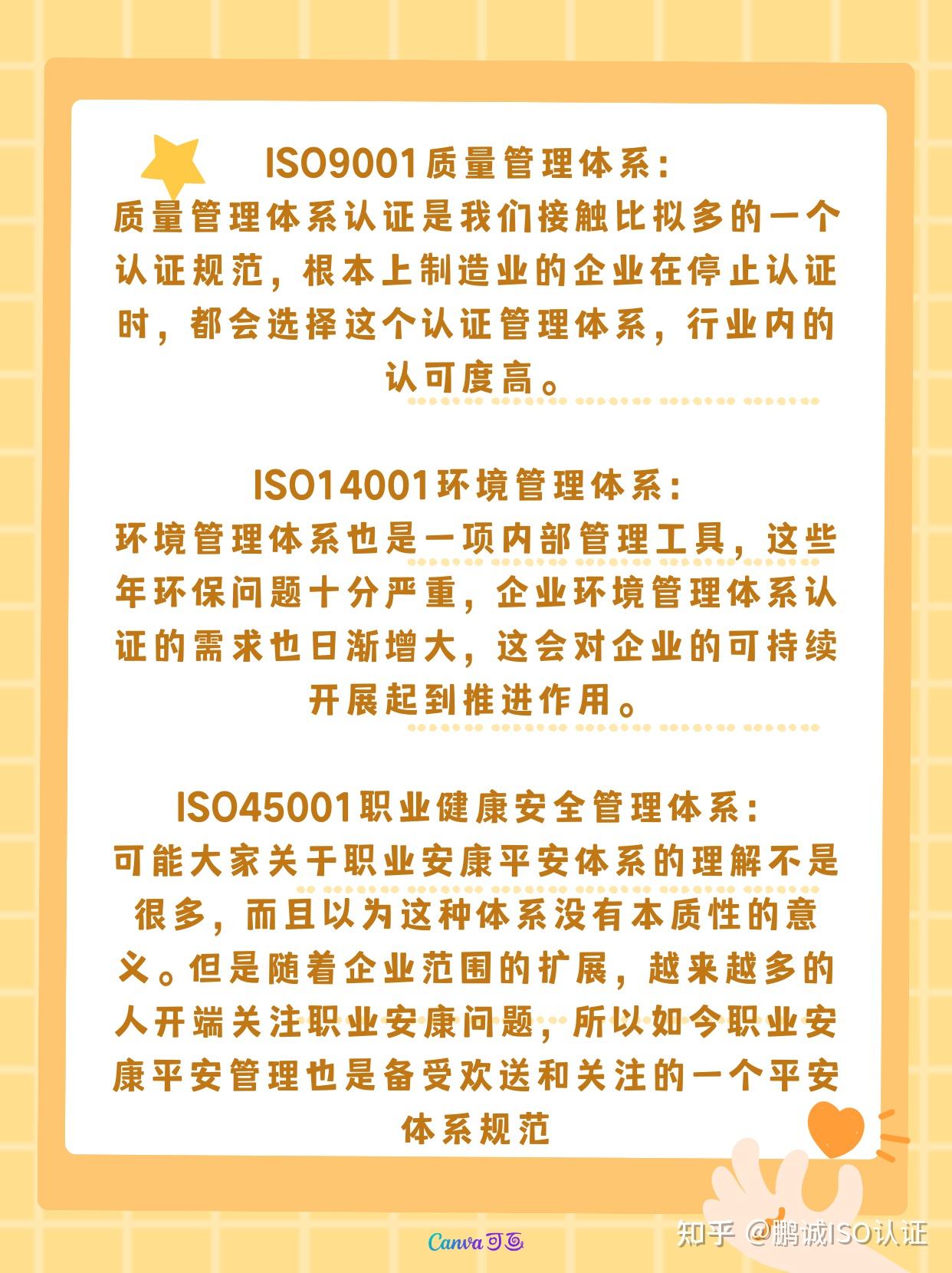 ISO八大认证体系 - 知乎