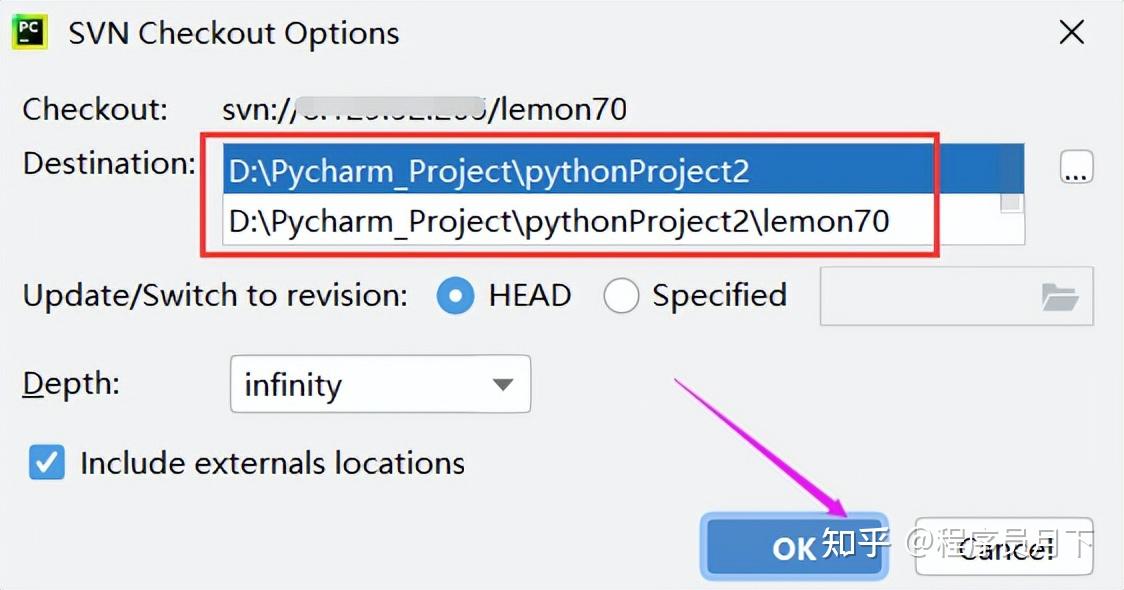 Pycharm 通过 SVN 直接管理控制代码，原来这么方便又高级！ - 知乎