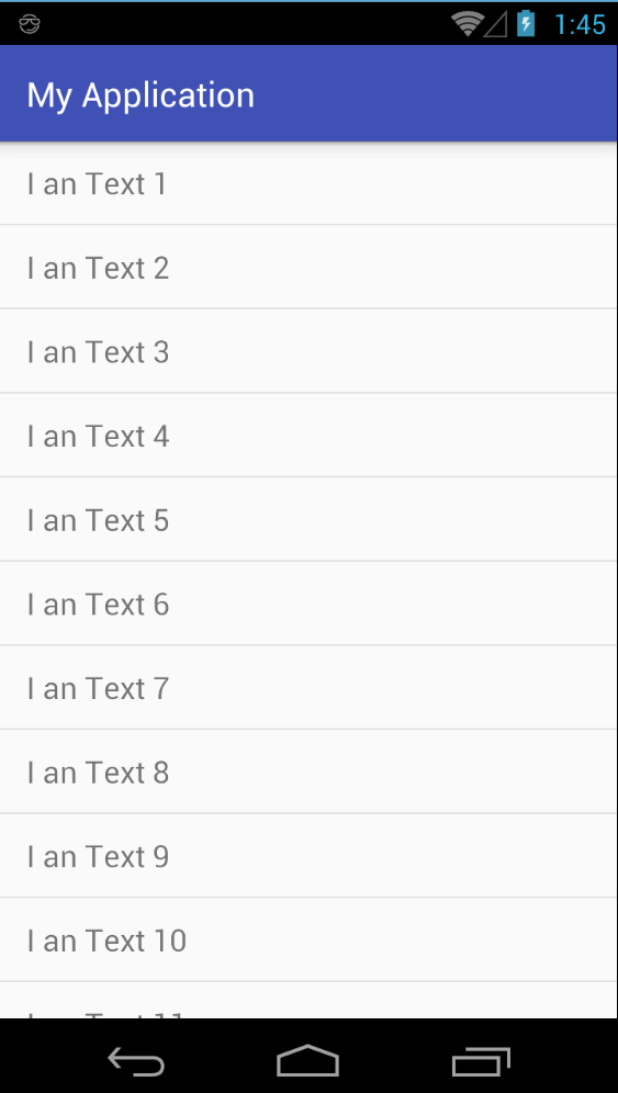 Android自定义控件之像ListView一样使用RecyclerView - item分隔条 - 知乎