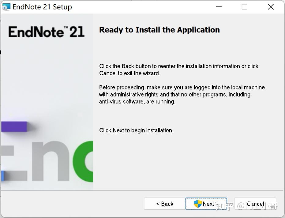 Endnote 21安装教程 - 知乎
