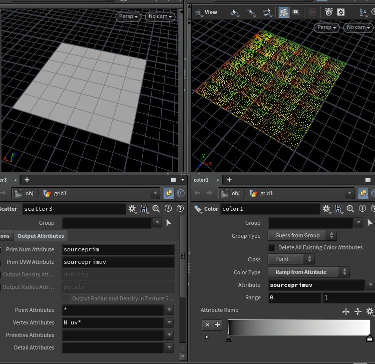 houdini 中的几何体函数4 primuv 和 xyzdist - 知乎