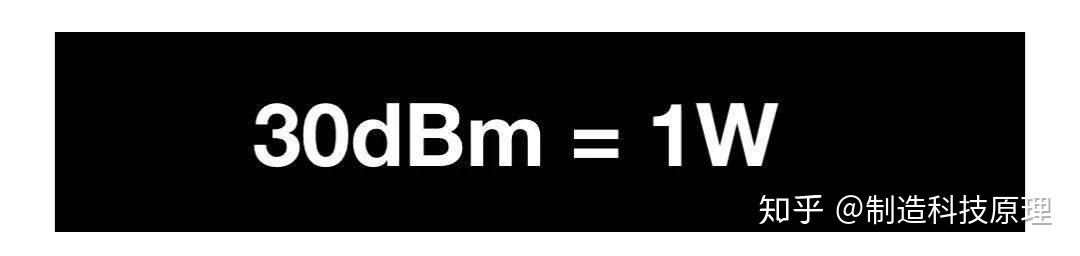 如何快速口算转换dBm与W？一文彻底了解清楚 - 知乎