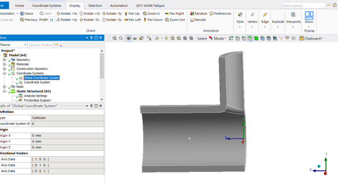一文弄懂如何在Ansys Mechanical中创建局部坐标系 - 知乎
