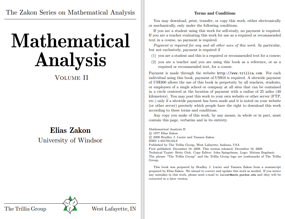 有哪些优秀的数学分析入门教材？ - 知乎