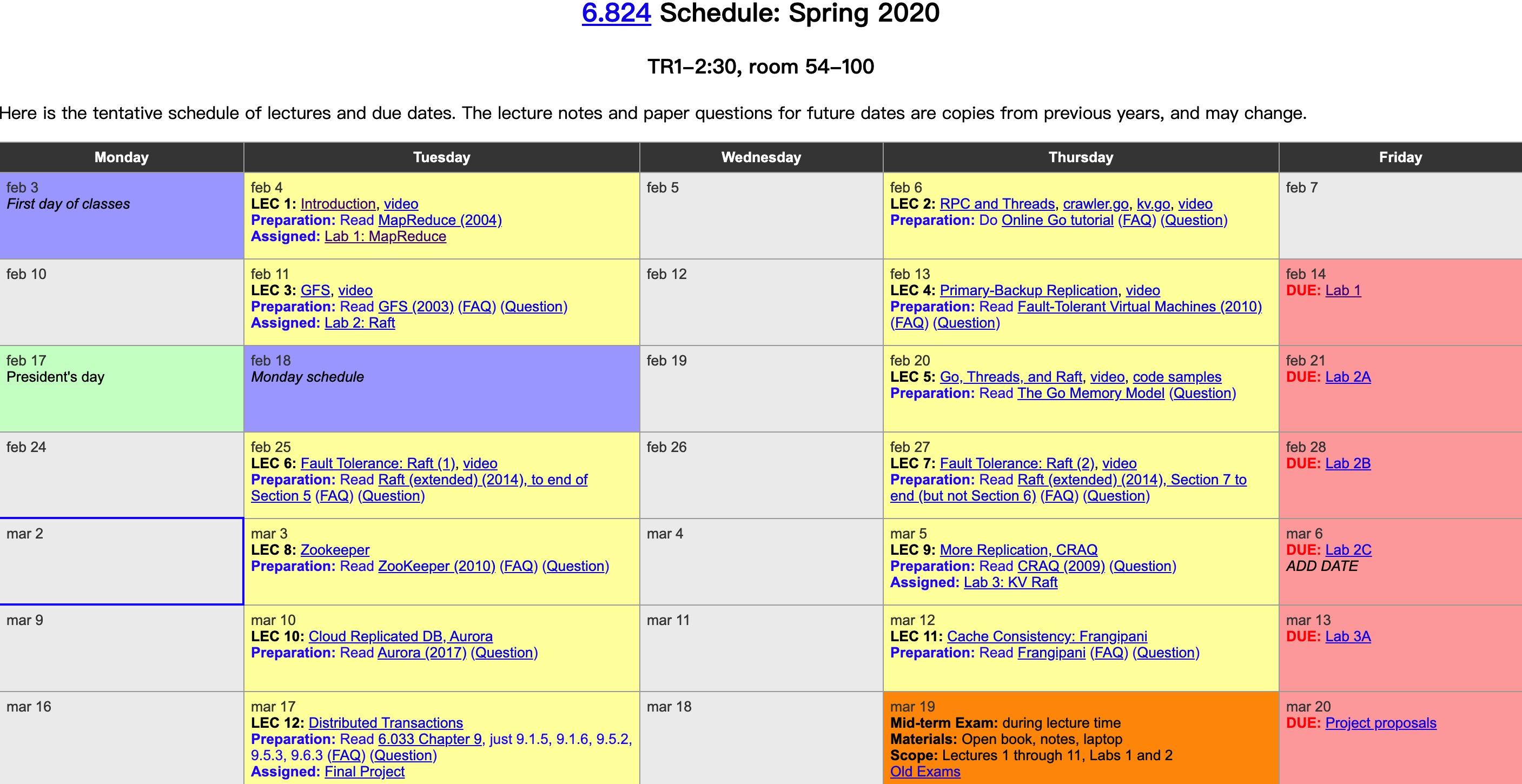 如何才能更好的学习 MIT 6.824 ？ - 知乎