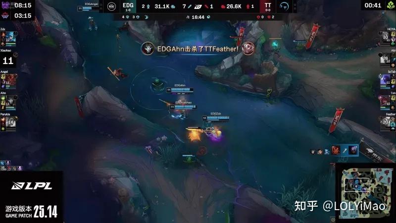 2025LPL第三赛段EDG 2-0 TT - 知乎