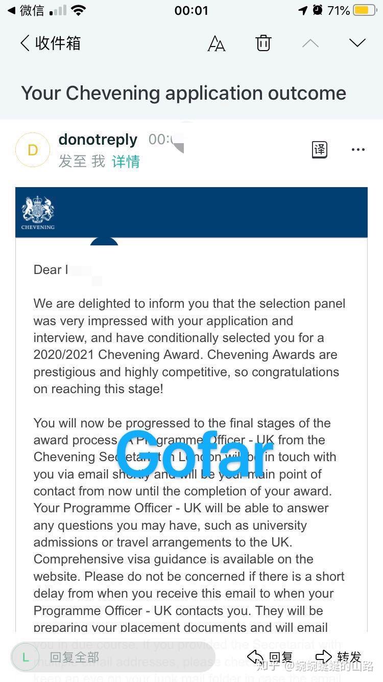英国志奋领Chevening奖学金申请，开贴解答(连续10年申请经验) - 知乎