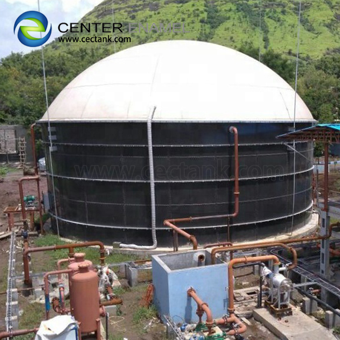 Biogas Storage Tank With Double Membrane Gas Holder - 知乎