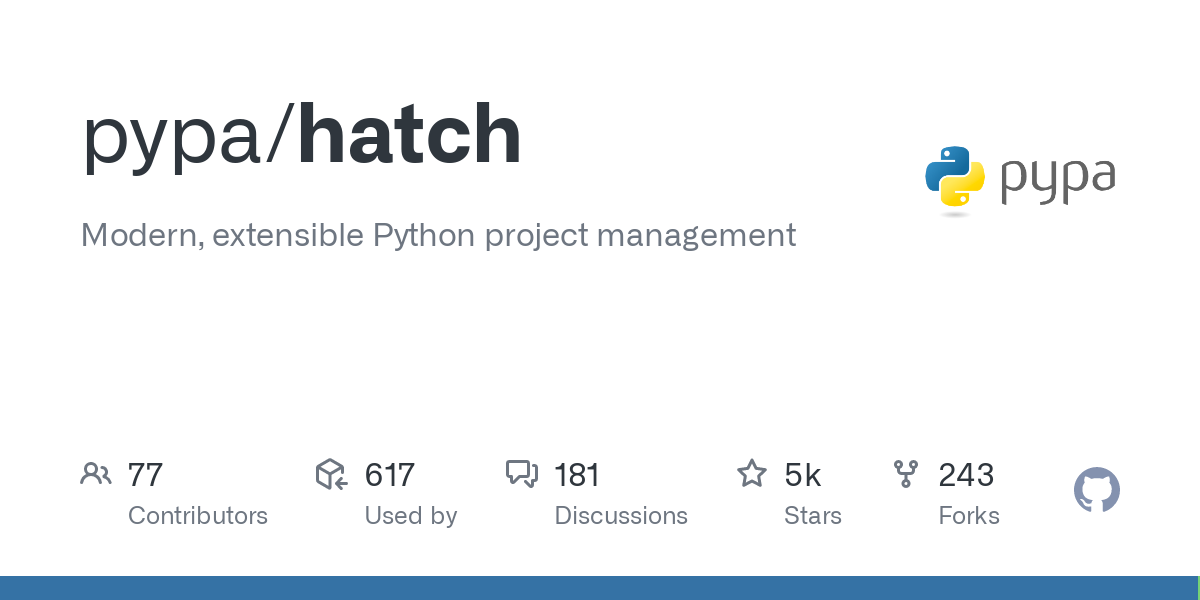 好学编程：hatch，简化Python项目管理的利器！ - 知乎
