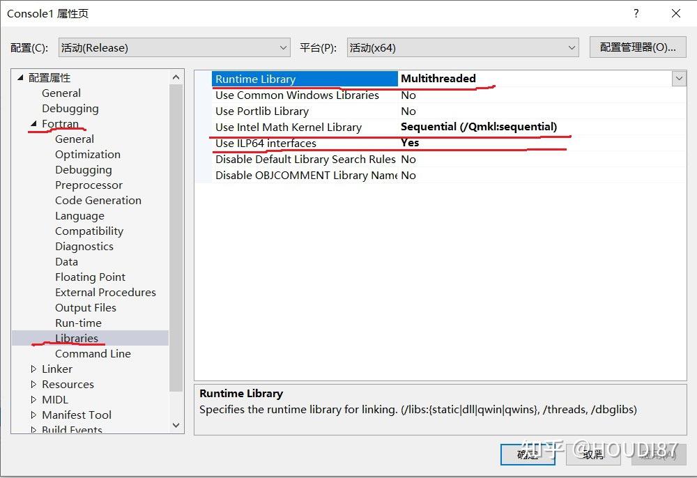 visual studio 2022+intel oneapi MKL 2024之Fortran版配置说明 - 知乎