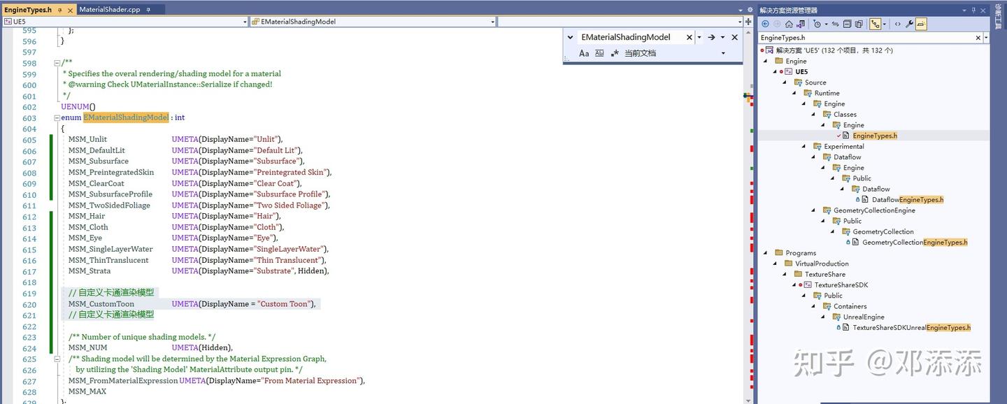 【UE】Unreal Engine 5.2自定义着色模型 Custom Shading Model - 知乎