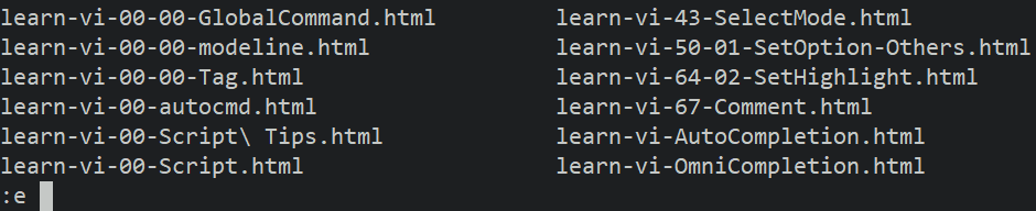 VIM学习笔记 wildmenu - 知乎