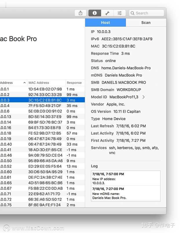 Network Radar mac(网络扫描管理软件) v2.9 - 知乎