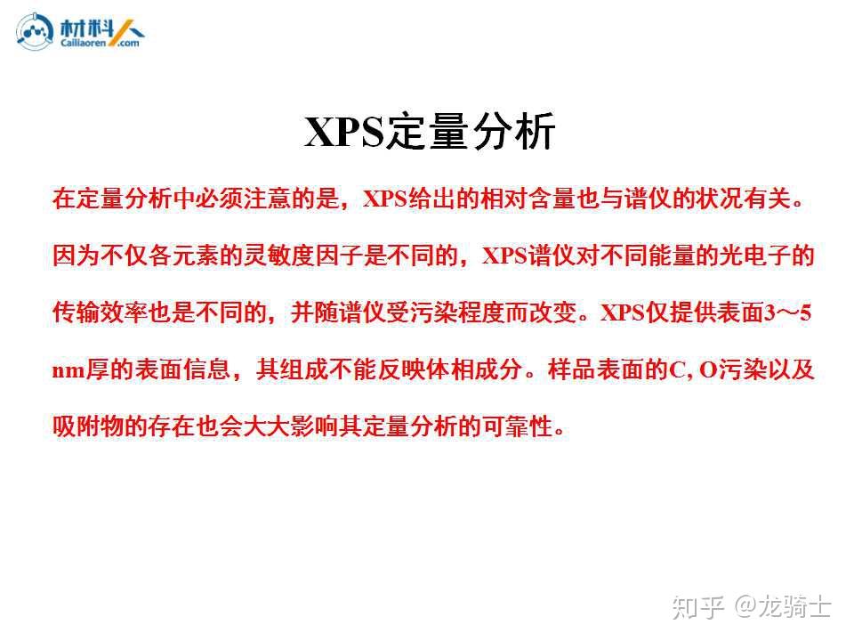XPS可以用来测什么？ - 知乎
