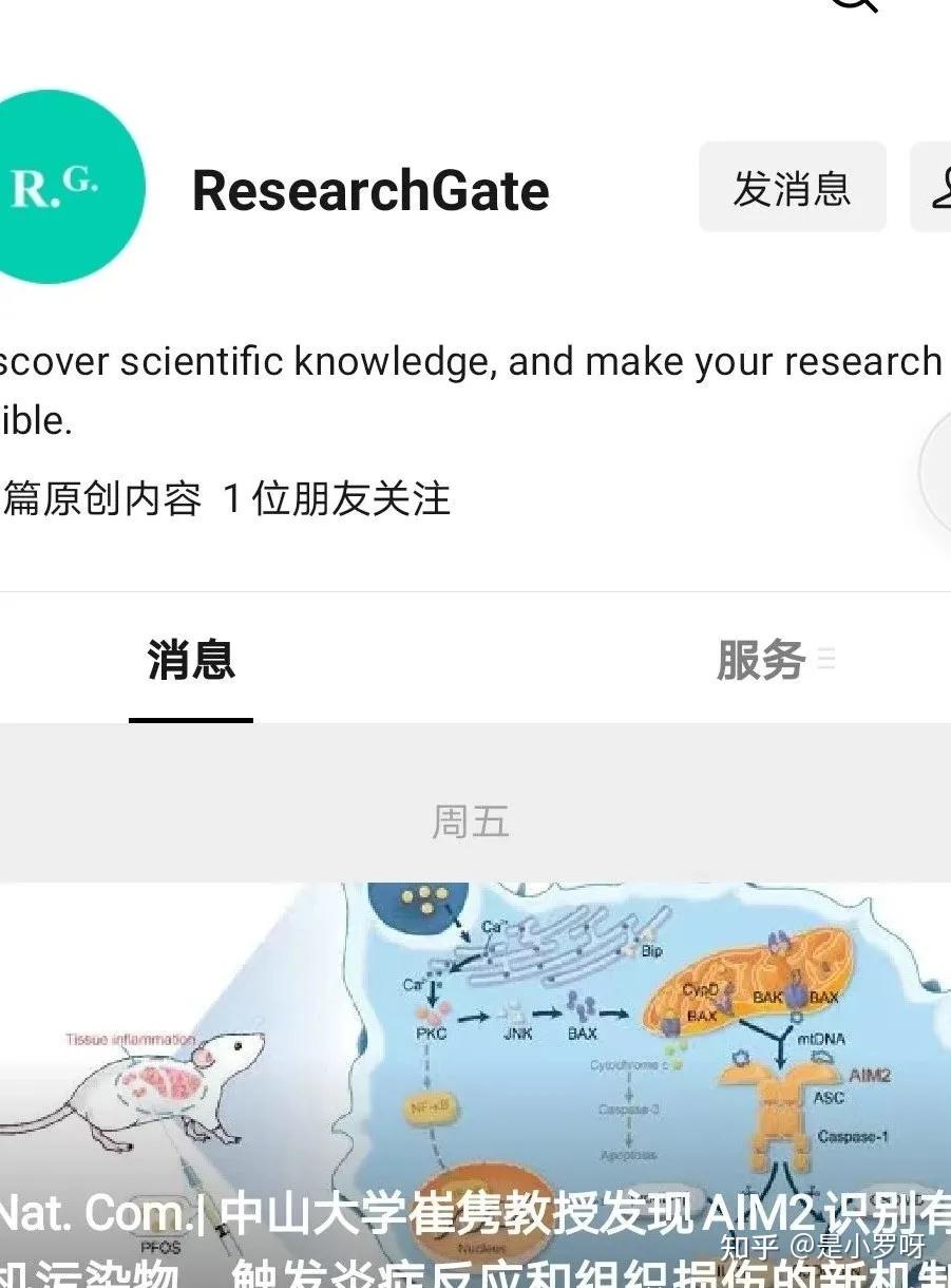 Researchgate | 构建你的科研社交网络 - 知乎