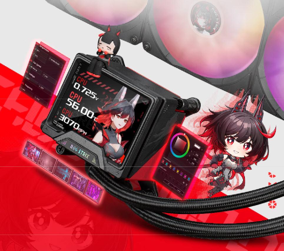 新品ROG RO姬水冷散热器燃爆登场，开启二次元电竞奇妙之旅 - 知乎
