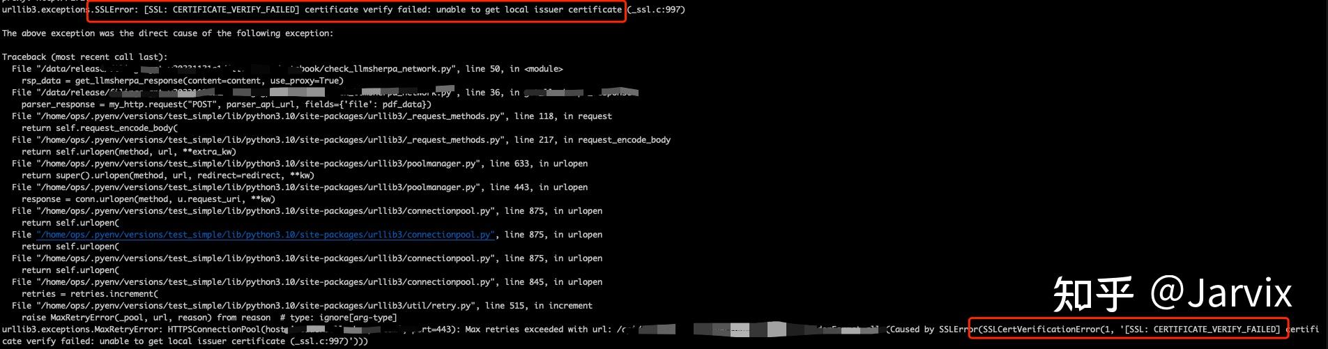 urllib3在请求https时报错SSLError - 知乎