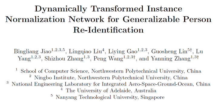 论文笔记26：Dynamically Transformed Instance Normalization Network for Generalizable Person Re-ID - 知乎