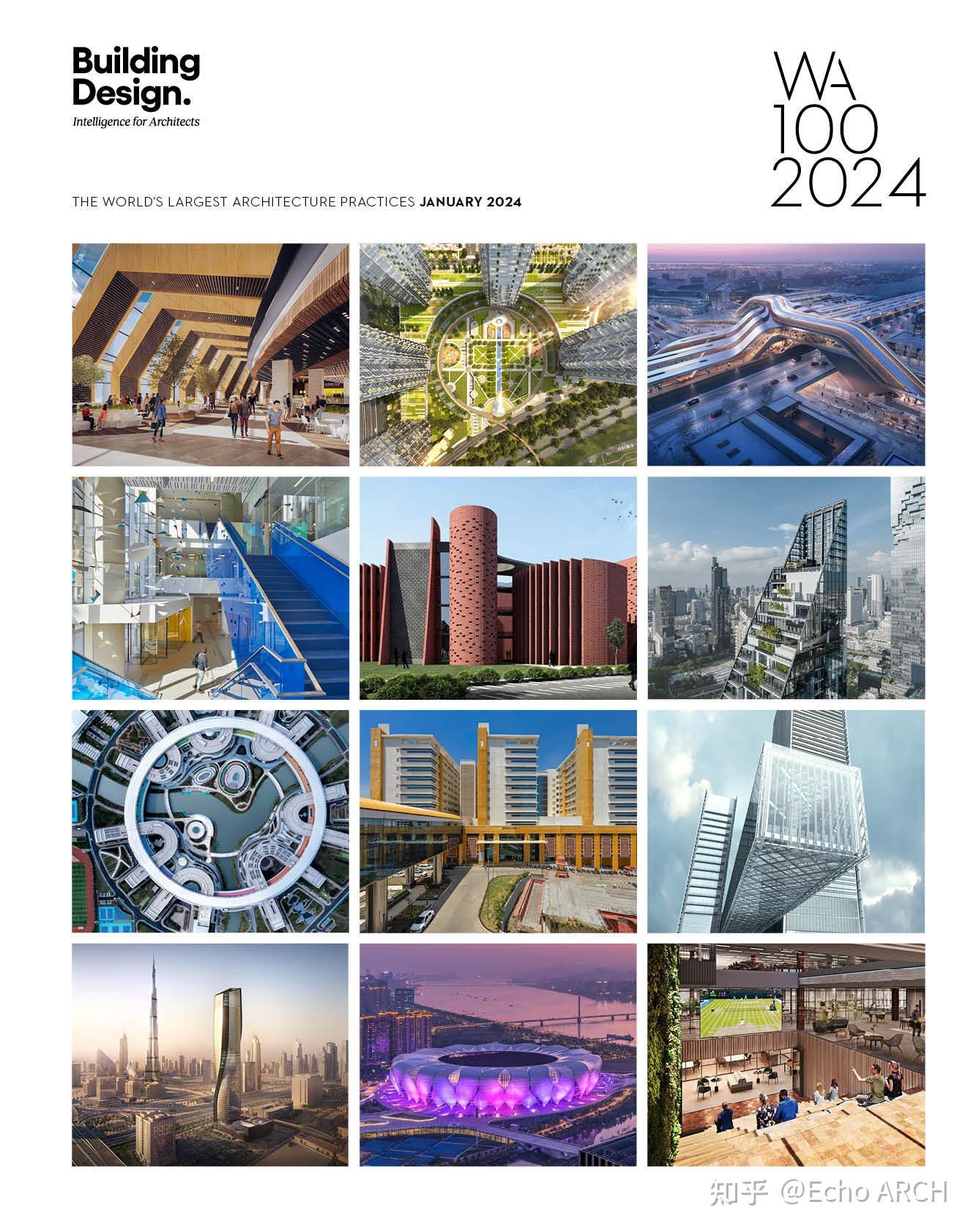 【WA100】2024年全球100强建筑事务所名单公布 - 知乎