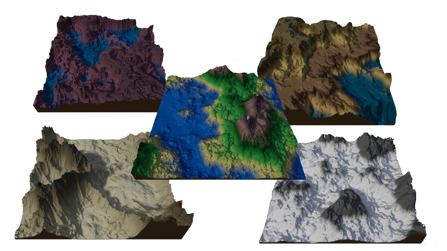 【UE5】给Landscape加一点料-地形篇（二）-地形生成 - 知乎