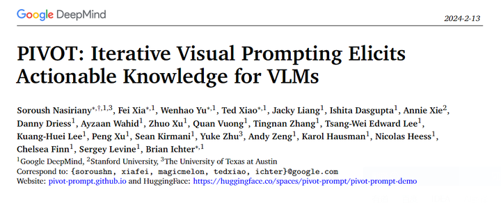 论文阅读（PIVOT: Iterative Visual Prompting Elicits Actionable Knowledge for VLMs） - 知乎