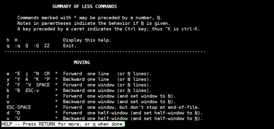 Linux浏览文件命令：cat、less、more详解！ - 知乎