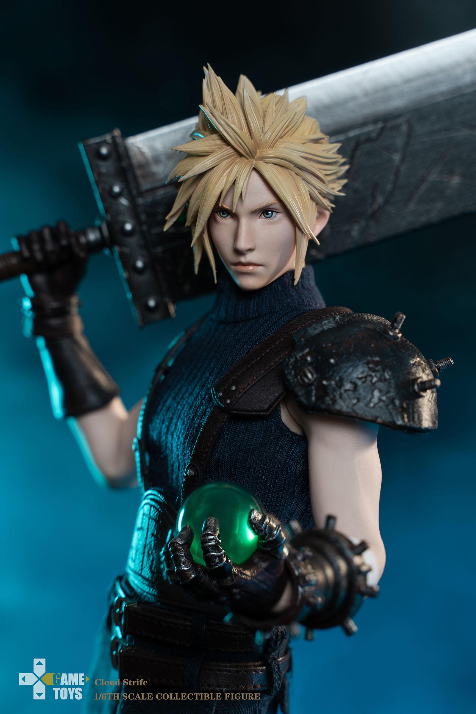GAMETOYS《FF7》1/6克劳德：65cm的超大摩托车帅哭了！ - 知乎