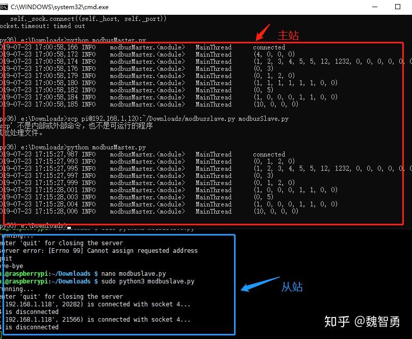 使用树莓派和Python实现ModbusTCP通讯 - 知乎