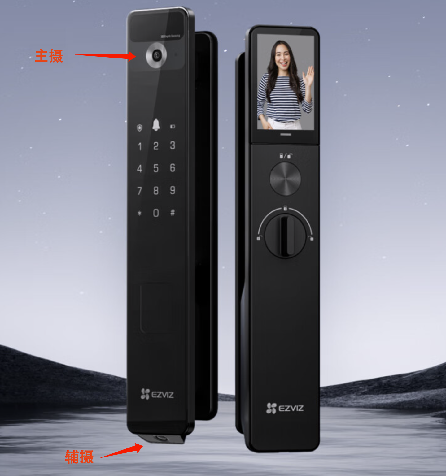 智能门锁选哪款？凯迪仕P30 Pro Max双摄、德施曼Q5MSPro、萤石Y3000FVX Plus对比哪款好？