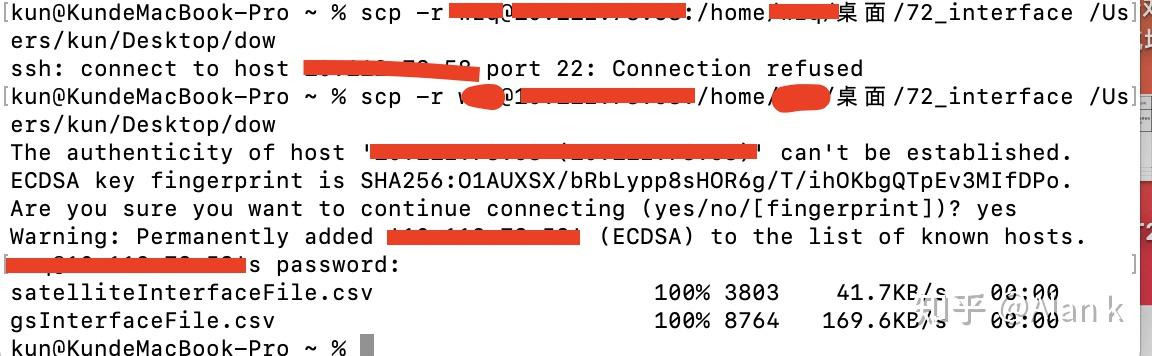 Mac 利用scp实现与linux系统互传文件 - 知乎