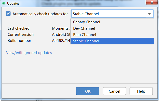 Android Studio的Beta, Canary, Dev, Stable四种版本介绍 - 知乎