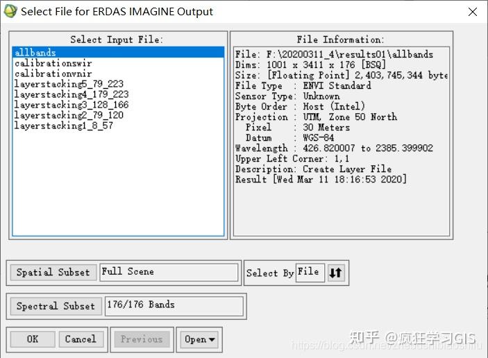 基于ENVI与ERDAS的Hyperion高光谱经验比值法、一阶微分法叶绿素及地表参数反演 - 知乎