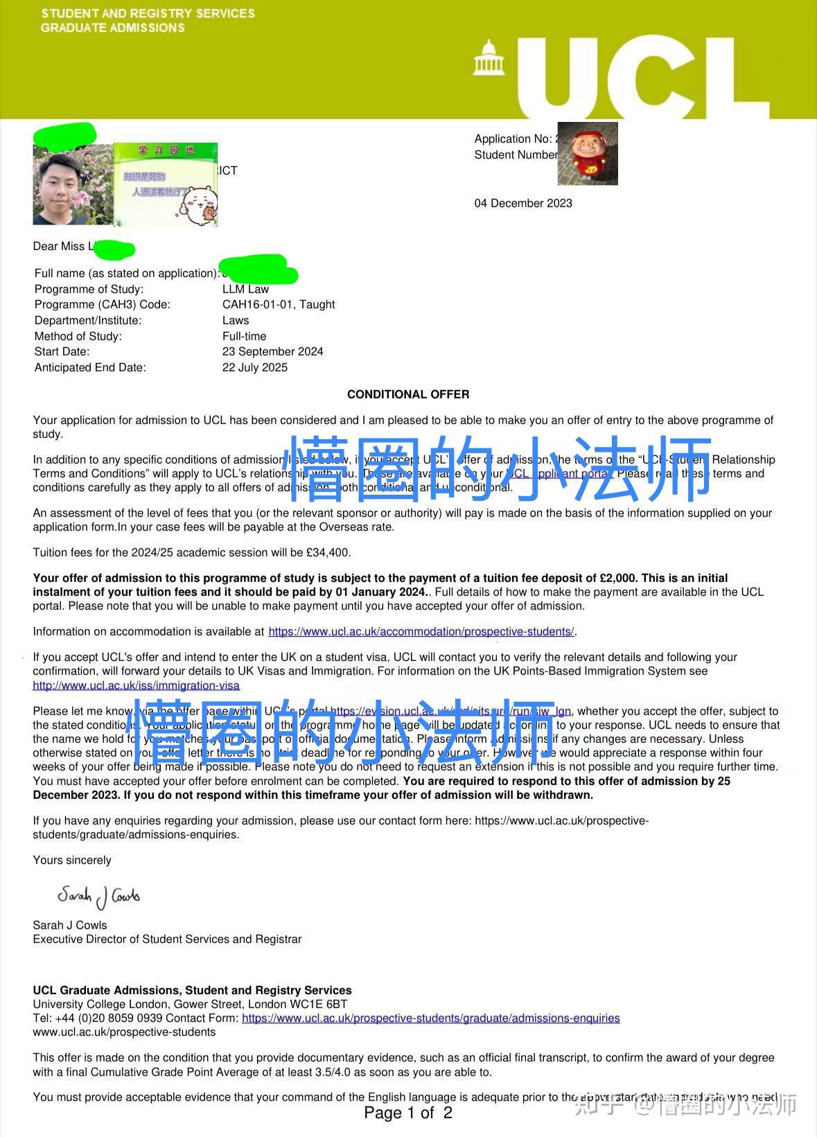 LLM/JD申请第114例（澳门法本篇 - 香港中文大学CUHK JD + UCL LLM + Georgetown LLM） - 知乎