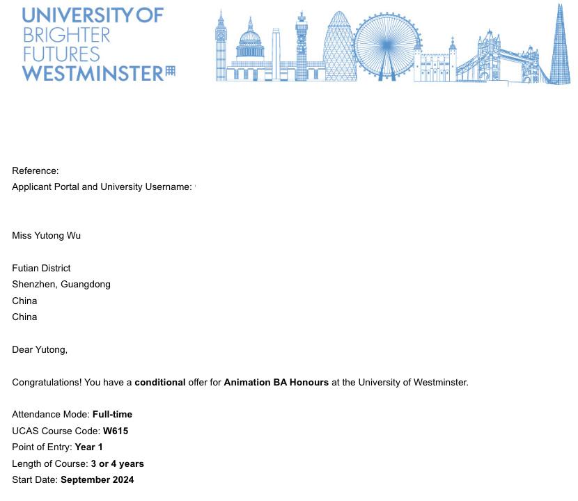 BTEC Offer｜吴雨桐 - 当二次元步入三次元一口气斩获伦敦艺术大学等名校3Offer！ - 知乎